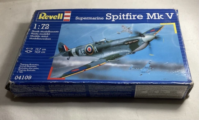 REVELL KIT - SUPERMARINE SPITFIRE Mk5 - 1:72 - 04109 (SAL240015)IP £5. ...