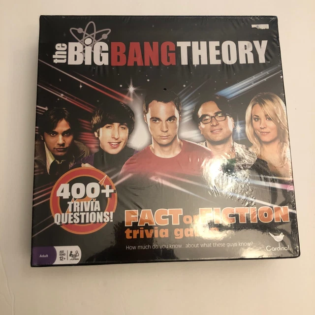 THE BIG BANG Theory Fact or Fiction Trivia Game New In Box SEALED 400 ...