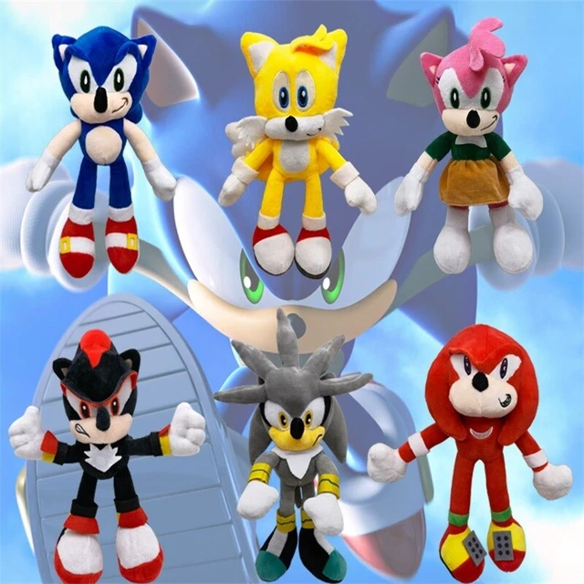 SONIC THE HEDGEHOG Soft toy Plush Animal Super Sonic Stuffed Doll Kids ...