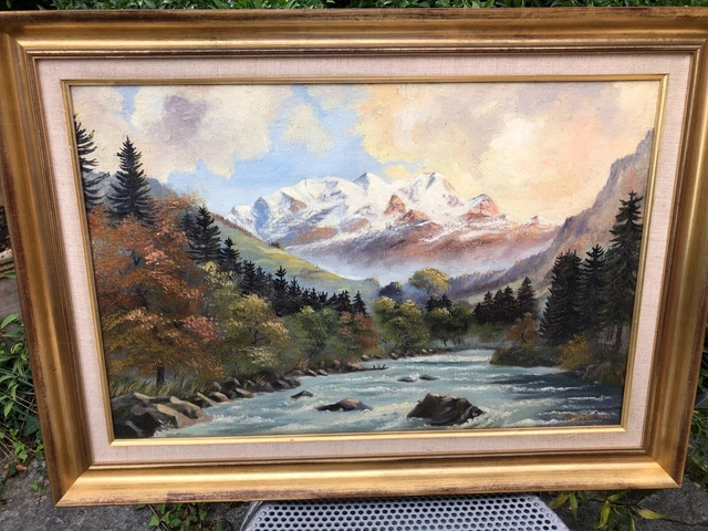 TABLEAU HST SIGNÉE HUBEGO (pour HUBERT GODEAU 1905-1976) datée de 1946 ...