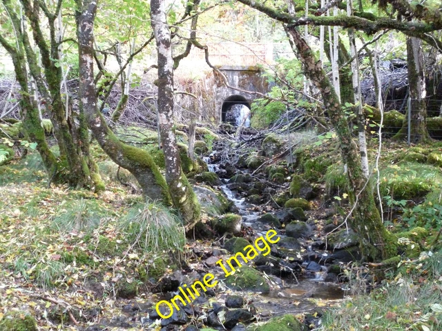 PHOTO 6X4 BRIDGE on the disused railway by Loch Oich Invergarry Viewed ...