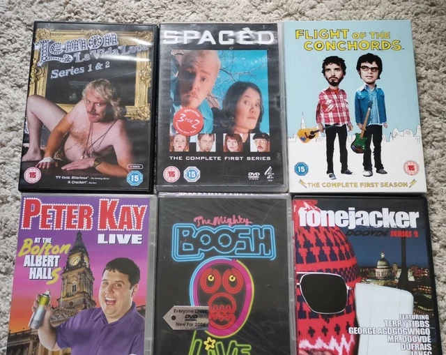 CULT COMEDY DVDS | Spaced Fonejacker Mighty Boosh Flight of Conchords Peter Kay EUR 4,42 ...