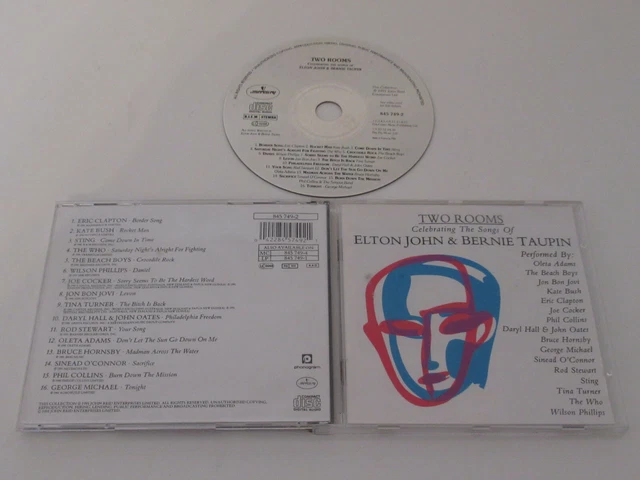 TWO ROOMS CELEBRATING The Songs Of Elton John & Bernie Taupin 1991 Cd ...