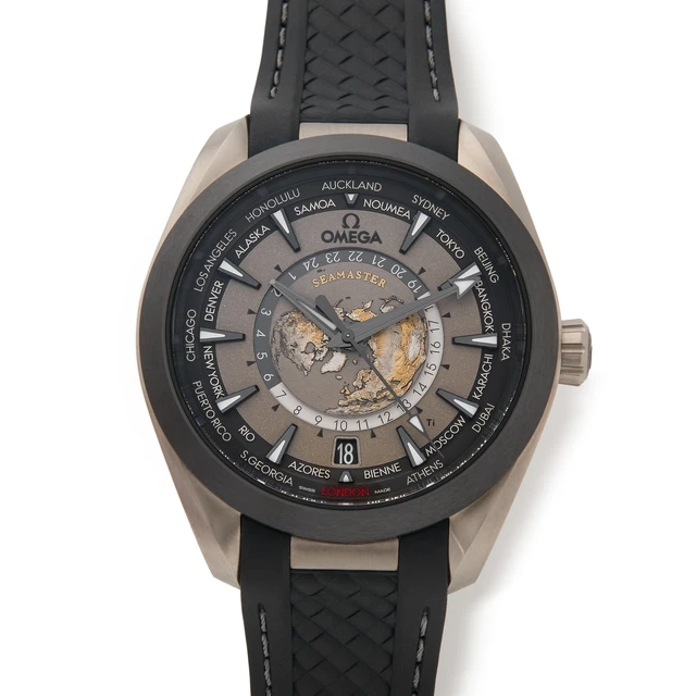 OROLOGIO OMEGA AQUA Terra 150M Titanio 220.92.43.22.99.001 W010904 EUR ...