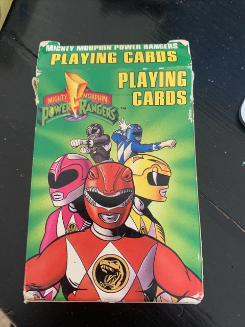 POWER RANGERS MIGHTY Morphin Playing Cards COMPLETE 1994 Vintage £3.53 ...