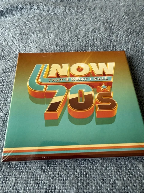 NOW THATS WHAT I CALL 70s (5CD) . VARIOUS ARTISTS. 2025 RELEASE, NEW ...