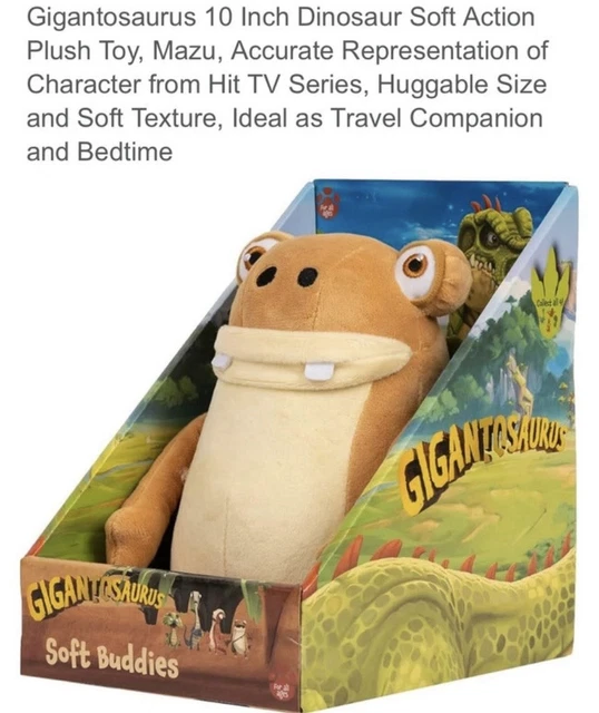 GIGANTOSAURUS DINOSAUR SOFT Action Plush Toy Mazu unwanted gift £6.52 ...