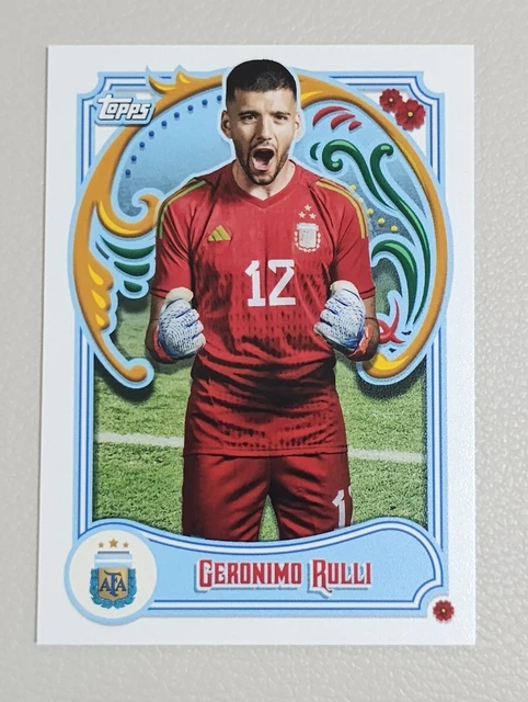 2023 ARGENTINA FILETEADO GERONIMO RULLI Base 2 Argentina FB $49.00 ...