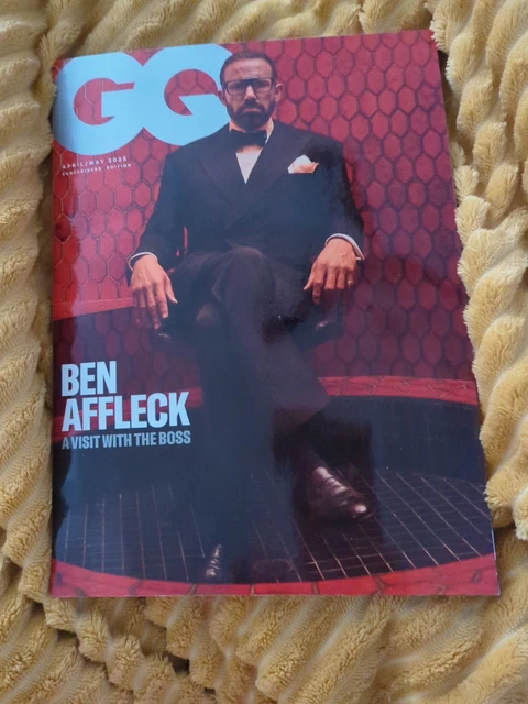 UK GQ MAGAZINE April/May 2025 Subscribers Cover Ben Affleck Alfie Nickerson £12.16 - PicClick UK