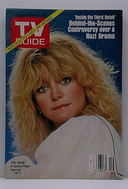 TV GUIDE VOL30 #19 May 8, 1982 Hartford-New Refuge Édition Goldie Hawn ...
