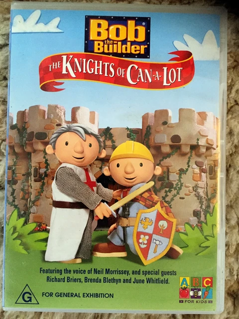 BOB THE BUILDER The Knights of Can-A-Lot (DVD 2004) PAL Region 4 Rare ...