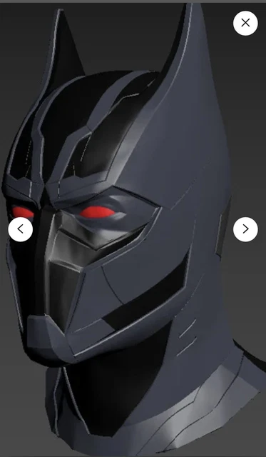 BATMAN BEYOND HELMET Cowl 3D Printed RAW DIY KIT £79.50 - PicClick UK