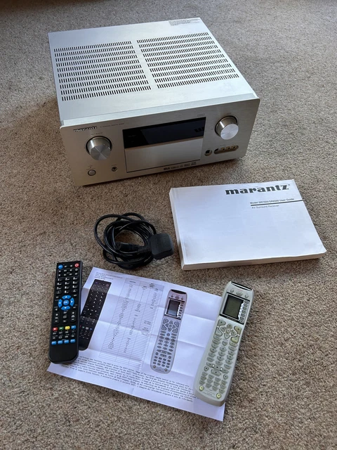 MARANTZ AV RECEIVER SR8500 in Silver £104.72 - PicClick UK