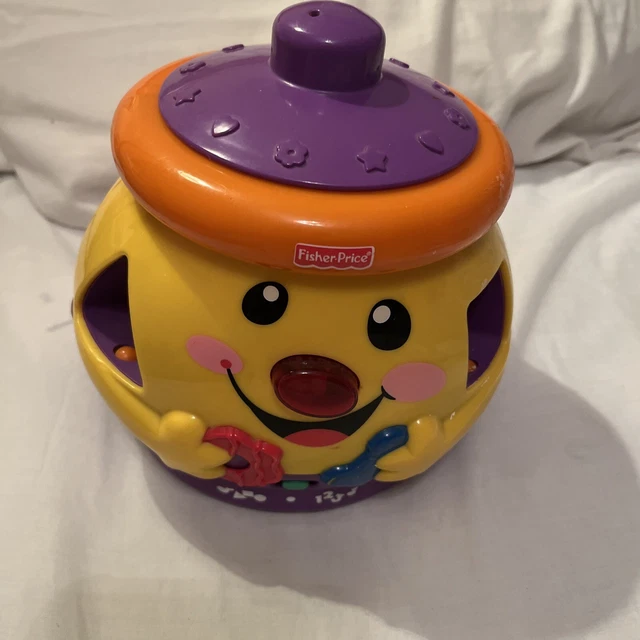 FISHER PRICE LAUGH & Learn Shape Sorter & Counting Cookie Jar - Note ...
