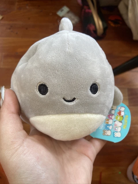 SQUISHMALLOW 5& FLIP-A-MALLOW Gordon The Shark & Ricky The Clown Fish ...