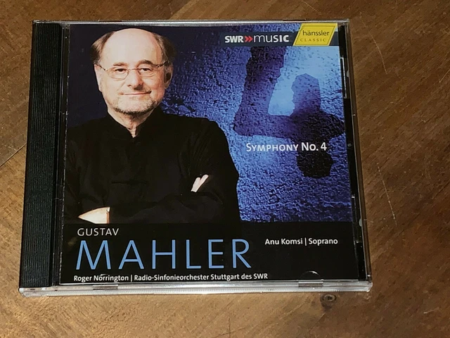 MAHLER SYMPHONIE NR. 4 NORRINGTON ORIG SWR MUSIK HÄNSSLER KLASSISCH CD ...