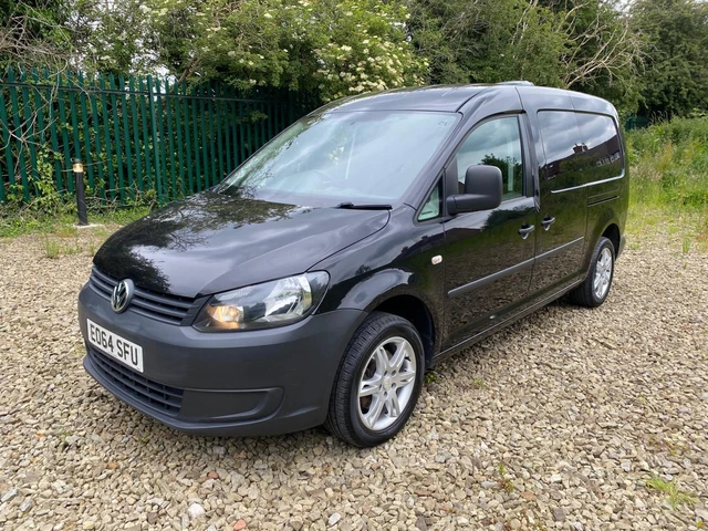 2014 VOLKSWAGEN CADDY Maxi 1.6 TDI 102PS Kombi Van rear seats 6 doors ...