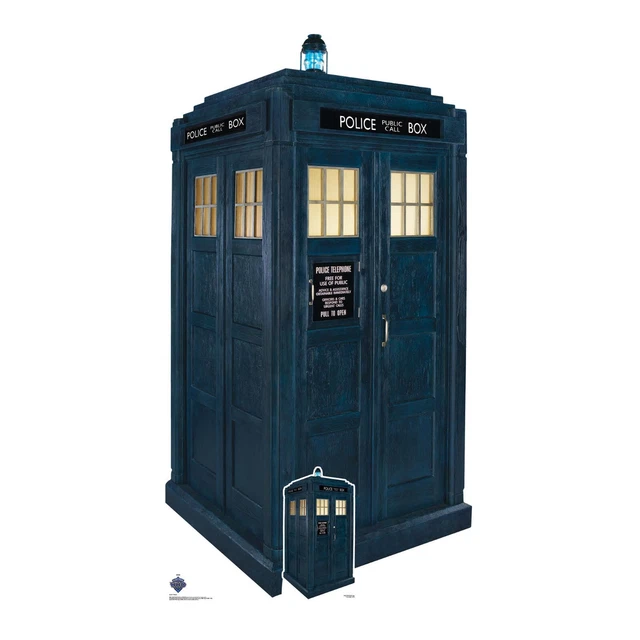 THE TARDIS DOCTOR Who Lifesize Carton Découpe 60th Anniversaire Et ...