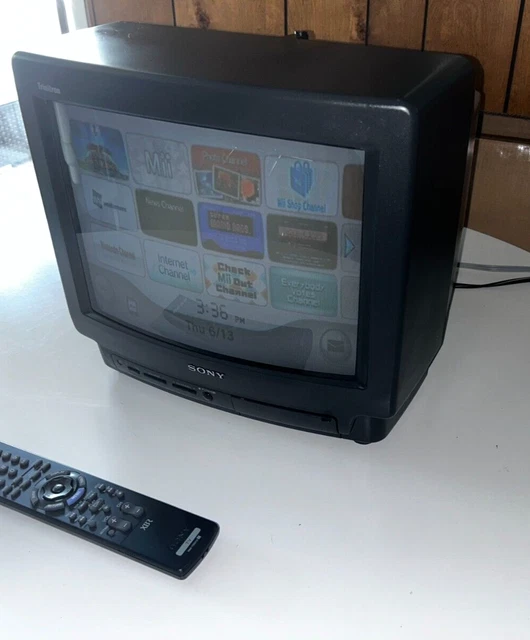 SONY 13& TRINITRON Color TV KV-13M10 for Gamers w/ Remote Control £156.81 - PicClick UK