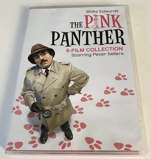 THE PINK PANTHER Complete Collection 6-Films (Set DVD) Peter Sellers ...