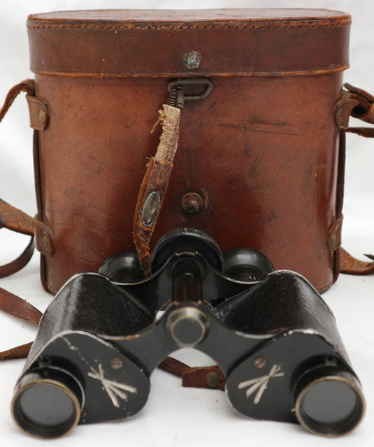 WW1 BRITISH ARMY ETABL TS AFSA SERIE 6 MG Crows Foot Binoculars ...