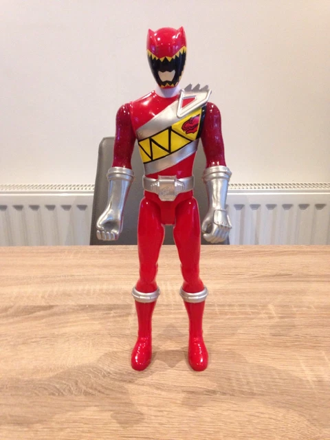 POWER RANGERS DINO Charge Red Ranger Tyler 12" Inch Figure - Very Rare ...