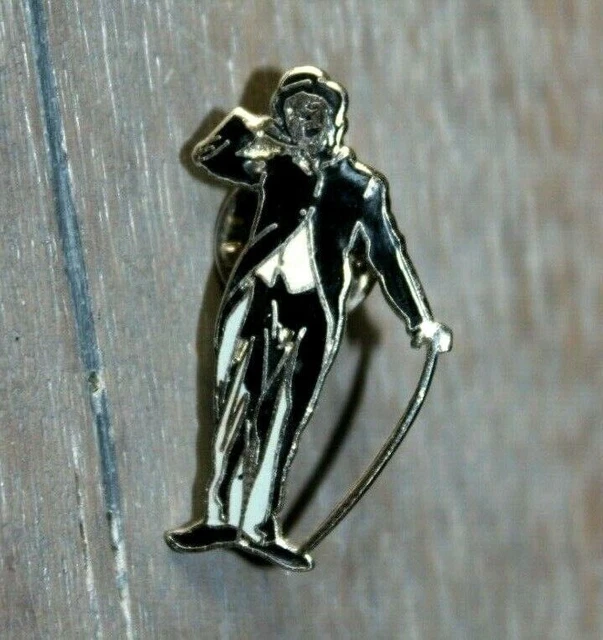 VINTAGE CHARLIE CHAPLIN Enamel Pin Zreik 1988 Demons & Merveilles ...
