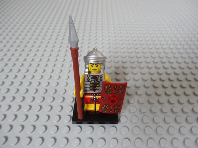 LEGO MINIFIGURE GENUINE Series 6 Roman Soldier. Complete Genuine Lego ...
