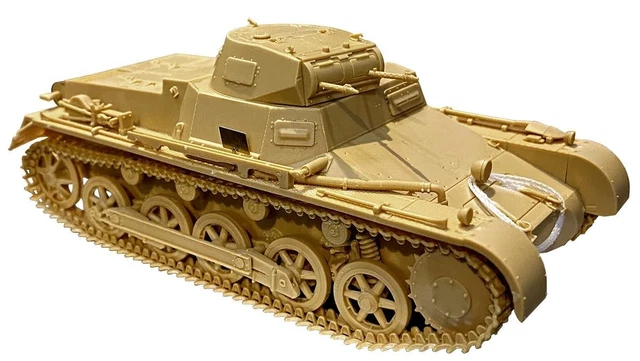 ACADEMY 1/35 WW2 German Panzer I Tank Type B & KS750 Sidecar Plastic ...