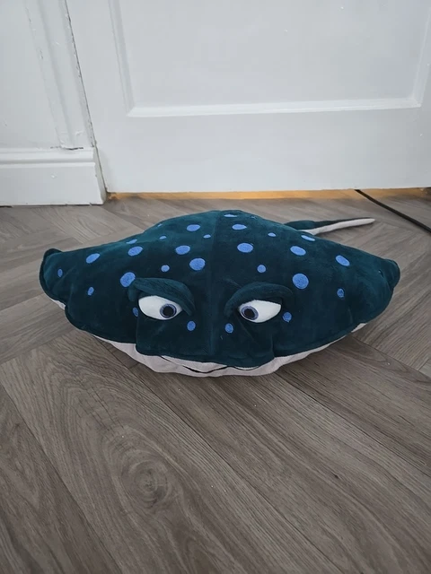 DISNEY STORE STAMPED Mr Ray Stingray 24" Plush Soft Toy Finding Nemo £ ...
