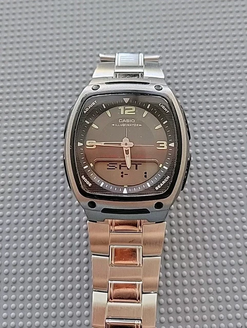 OROLOGIO DA UOMO Casio Illuminator AW-81 Telememo 30 Quarzo Ana-Dig ...