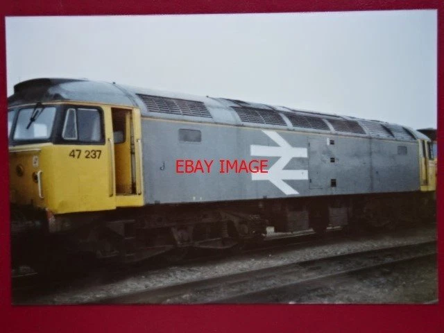 PHOTO BR Class 47 Diesel Loco No 47237 £1.85 - PicClick UK