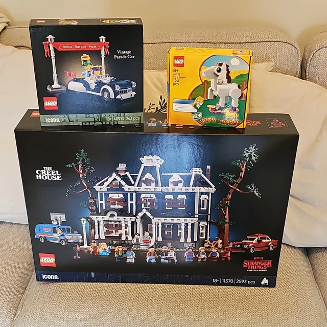 LEGO STRANGER THINGS The Creel House 11370 + GWP EXTRAS Sealed BNIB £ ...