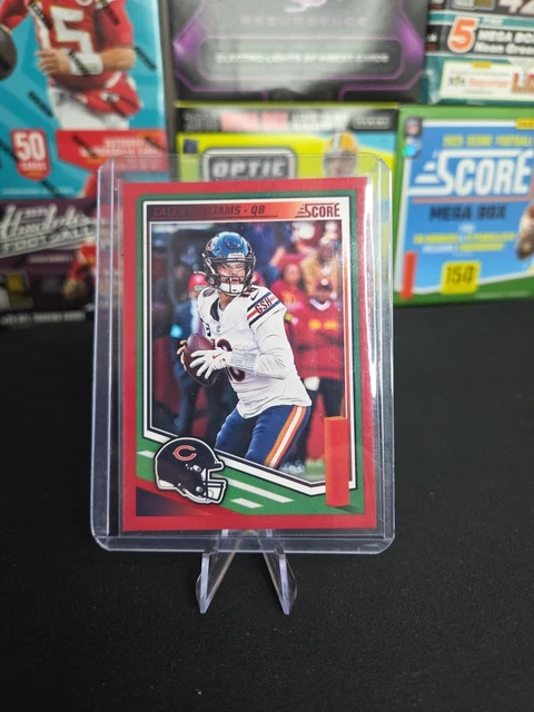 CALEB WILLIAMS SCORE Red Card Chicago Bears 2025 Panini NFL £2.77 ...