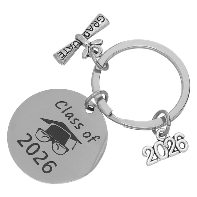 GRADUATION KEYCHAIN 2026 - Academic Achievement Class Of 2026 Keyring ...