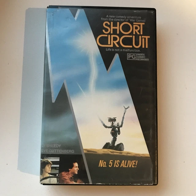 SHORT CIRCUIT VHS Tape Exrental Big Box Video Roadshow Village EUR 14 ...