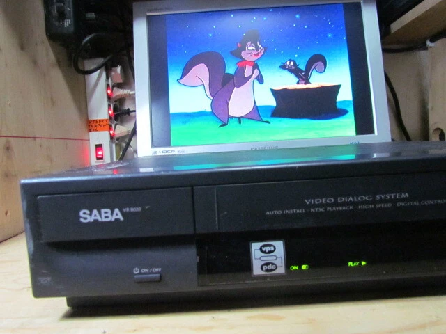 VIDEOREGISTRATORE VHS, SABA VR 8020 usato funzionante vcr vintage EUR ...