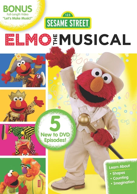 SESAME STREET: ELMO the Musical (DVD) Various Jennifer Barnhart ...