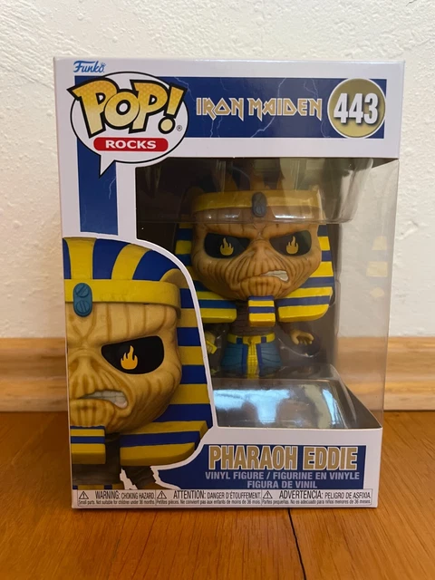 FUNKO POP! ROCKS IRON MAIDEN 443 Powerslave "Pharaoh Eddie" ladenneu ...