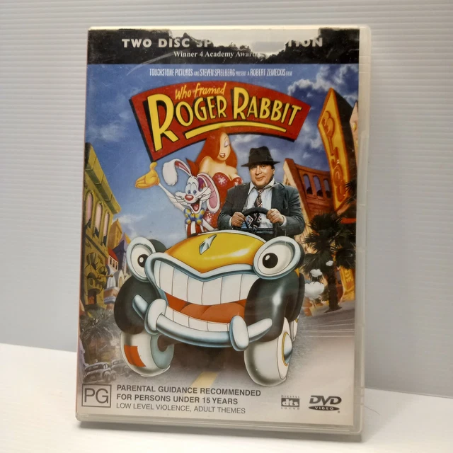 WHO FRAMED ROGER Rabbit DVD Region 4 AUS $8.00 - PicClick AU