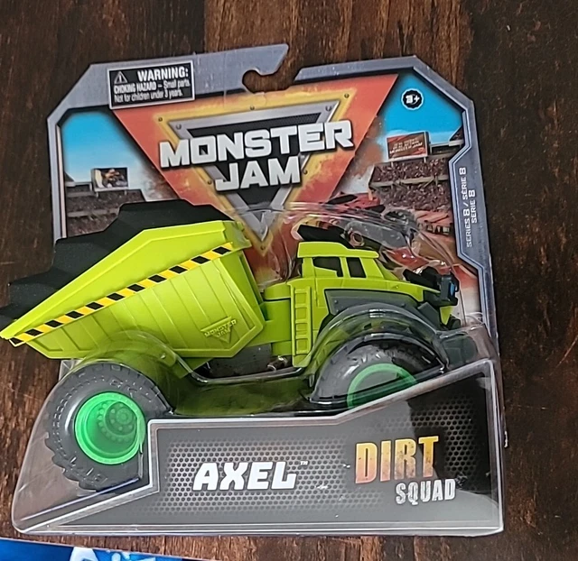 MONSTER JAM DIRT Squad Axel Series 8 Axel EUR 21,16 - PicClick FR