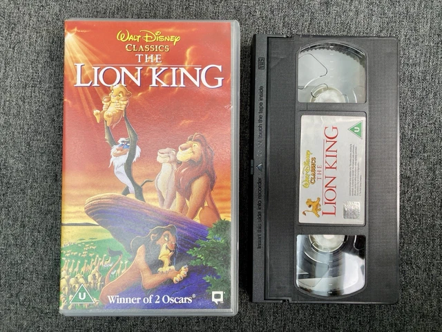 THE LION KING VHS tape PAL Video. 1995 Walt Disney Classics film £2.70 ...