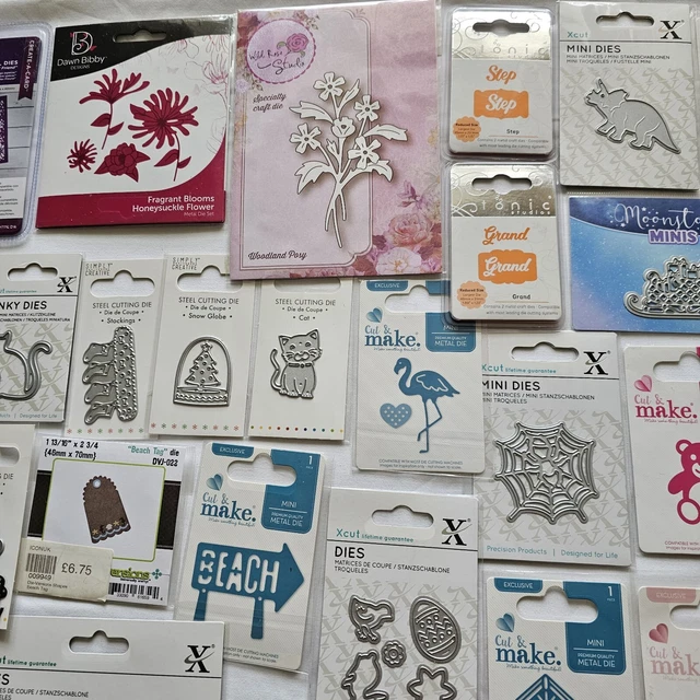 CARD MAKING DIES Huge Bundle BNIP £10.00 - PicClick UK