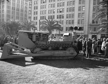 GROUNDBREAKING CEREMONY OF The Pershing Square Parking Garage In - Old ...