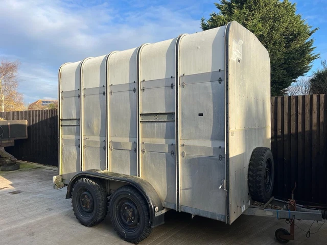 IFOR WILLIAMS CATTLE Box/Livestock Trailer 10ft x 6ft Used £1,842.70 ...