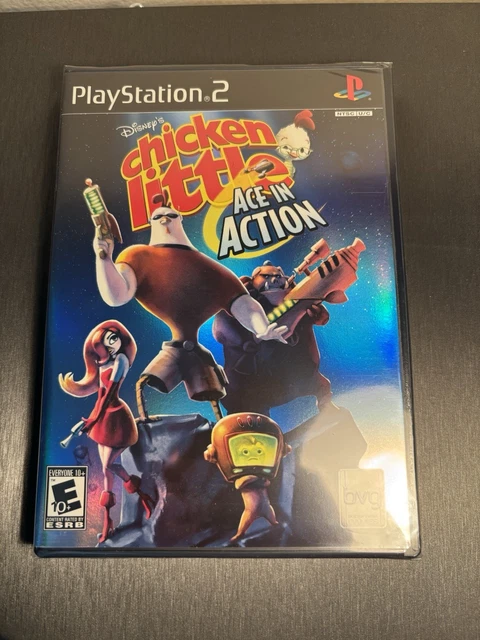 DISNEY CHICKEN LITTLE: Ace in Action Sony PlayStation 2 New Factory ...