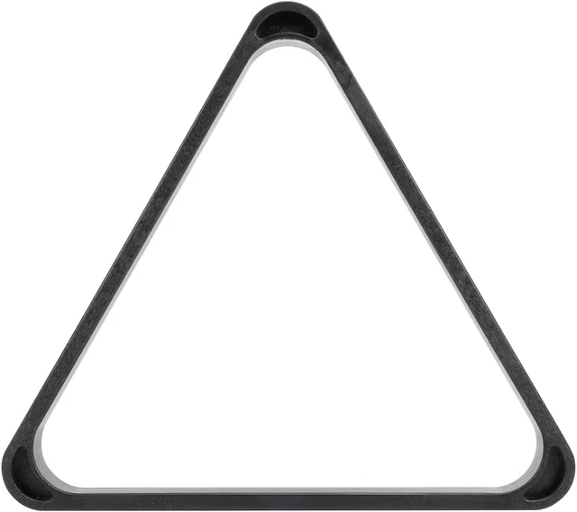 HEAVY DUTY EIGHT Ball and Snooker Plastic Pool Triangle Rack Holder for ...