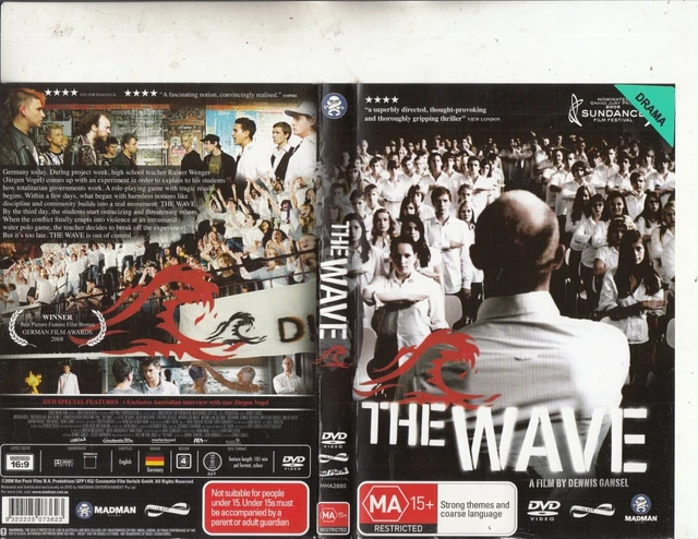 THE WAVE-2008-[JURGEN VOGEL]-A Film By Dennis Gansel-Movie MF-DVD $64. ...