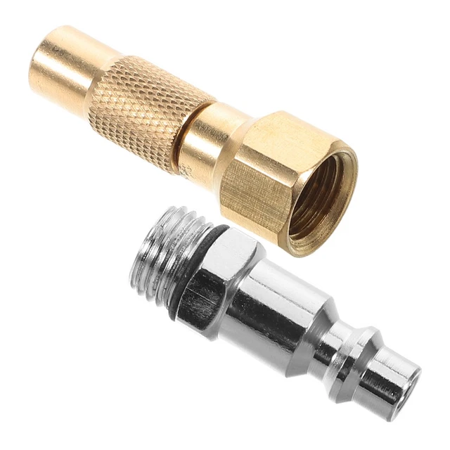 AIR COMPRESSOR QUICK Connect Threaded Tire Connection Connector Tire ...