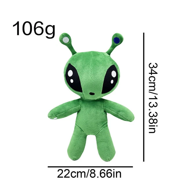 IKEA AFTONSPARV SOFT Toy Green Alien Plush Cute Stuffed Cuddling Dolls ...
